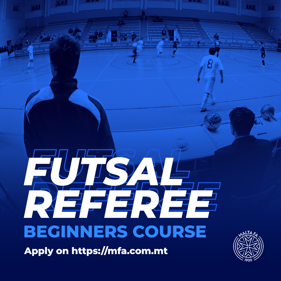 New course for Aspiring Futsal Referees