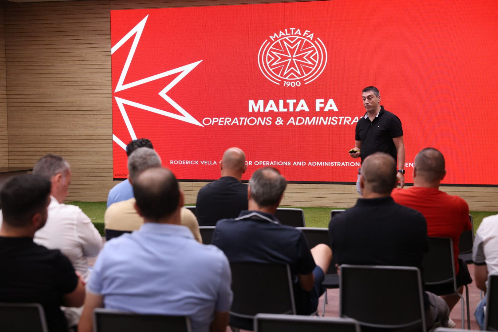 Malta FA Technical Centre Meeting with Premier League and Challenge ...
