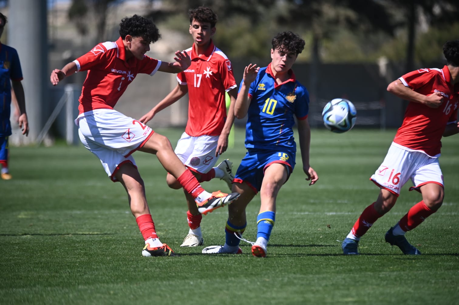 Excellent performances for Maltese U16 boys in UEFA Tournament
