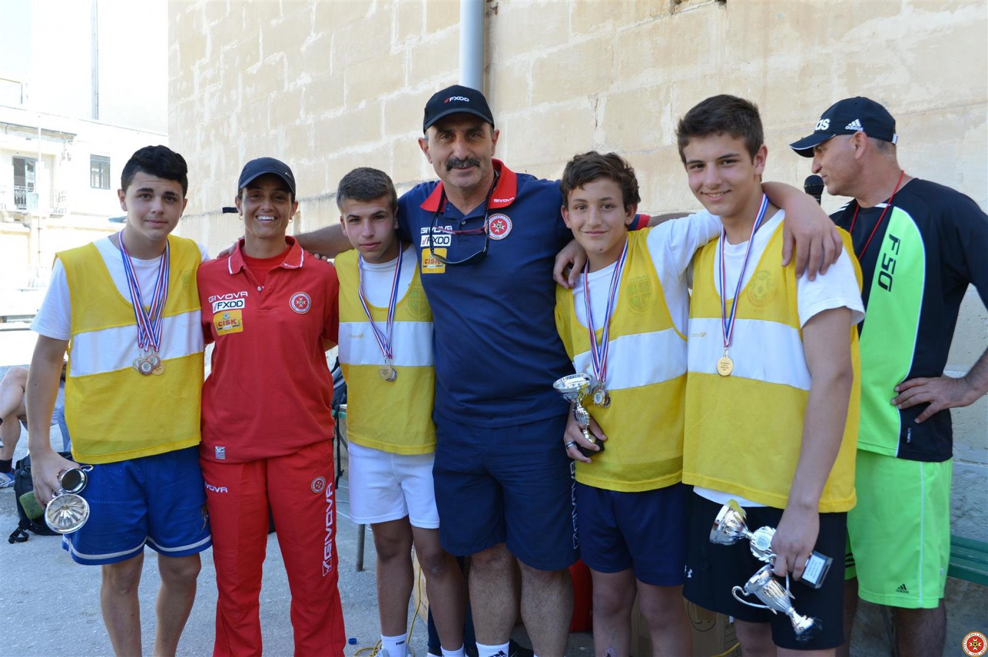 Women’s National Team Representatives at St Patrick School, Sliema